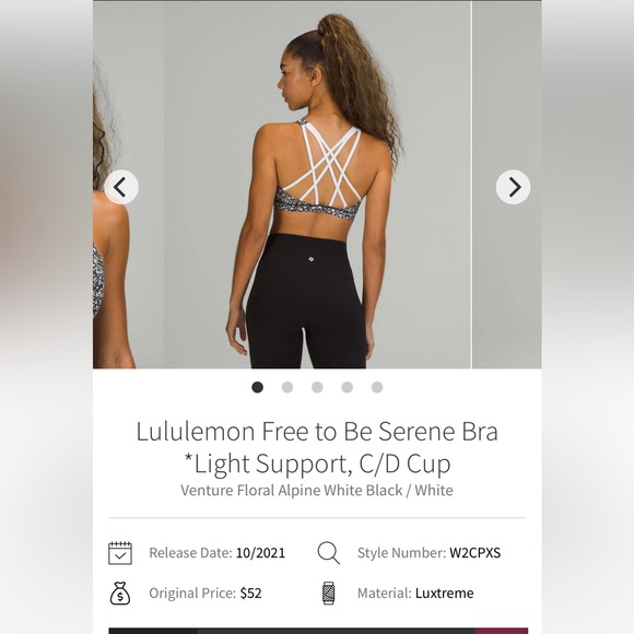 lululemon athletica | Intimates & Sleepwear | Lululemon Free To Be ...